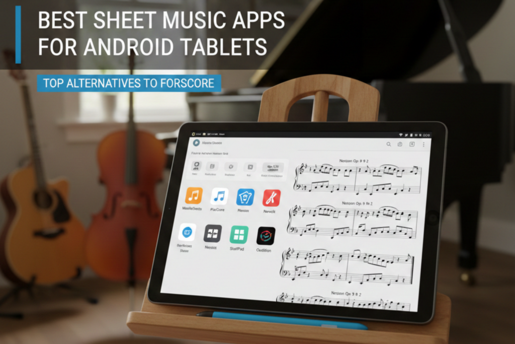Best Sheet Music Apps for Android Tablets: Top Alternatives to forScore ...